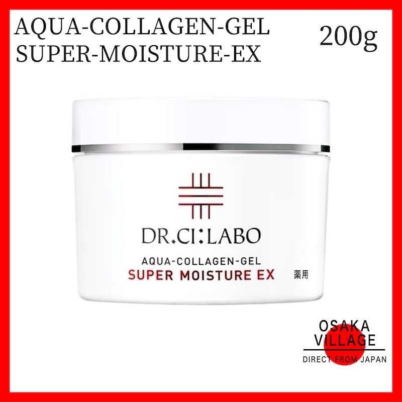 Dr.Ci:Labo Aqua Collagen Gel Super Moisture EX 200g ALL IN ONE GEL (In Stock) (Made In Japan ...