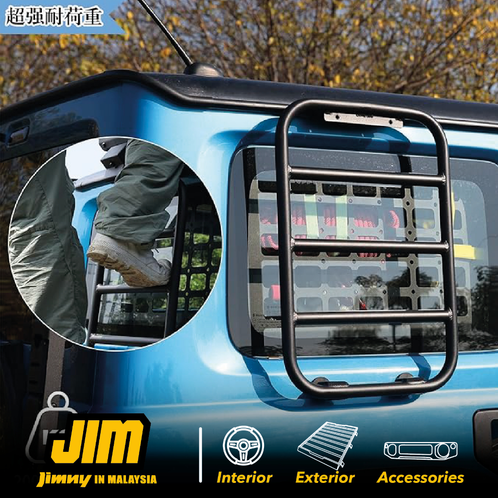 Suzuki Jimny Ladder Aluminum Step Roof Ladders Rear Side Step Window ...