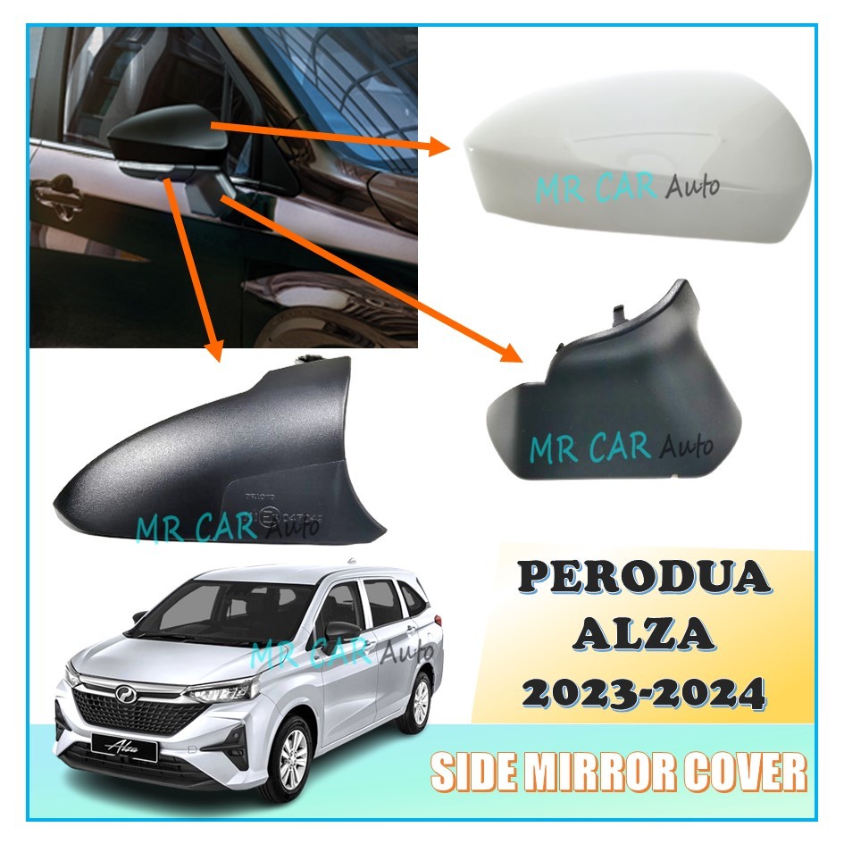 PERODUA ALZA H / X SPEC TOYOTA VELOZ 2022-2024 SIDE MIRROR COVER ...
