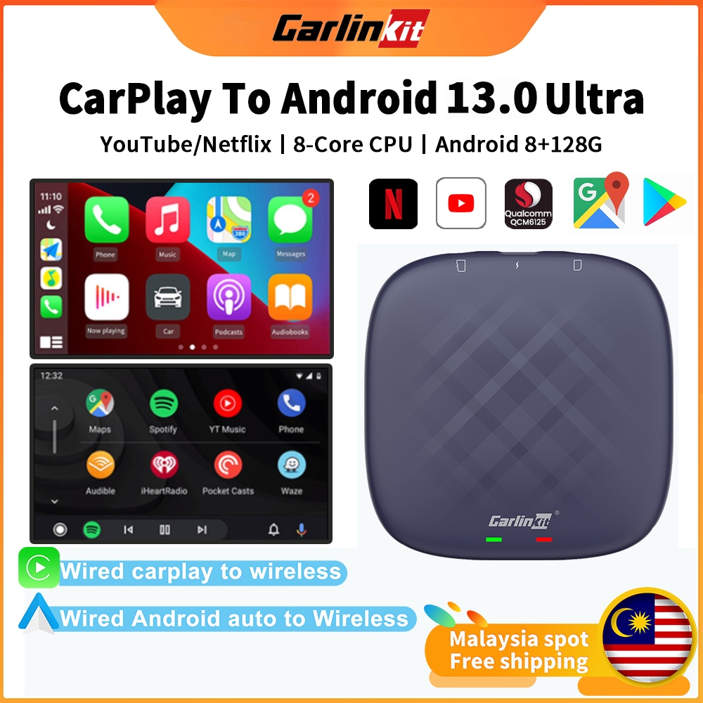 Carlinkit ai box carplay wireless Carlink kit android auto wireless dongle adapter car link kit ...