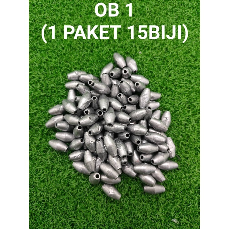 BATU TIMAH LADUNG MEMANCING SIZE 1(15 BIJI) | Shopee Malaysia