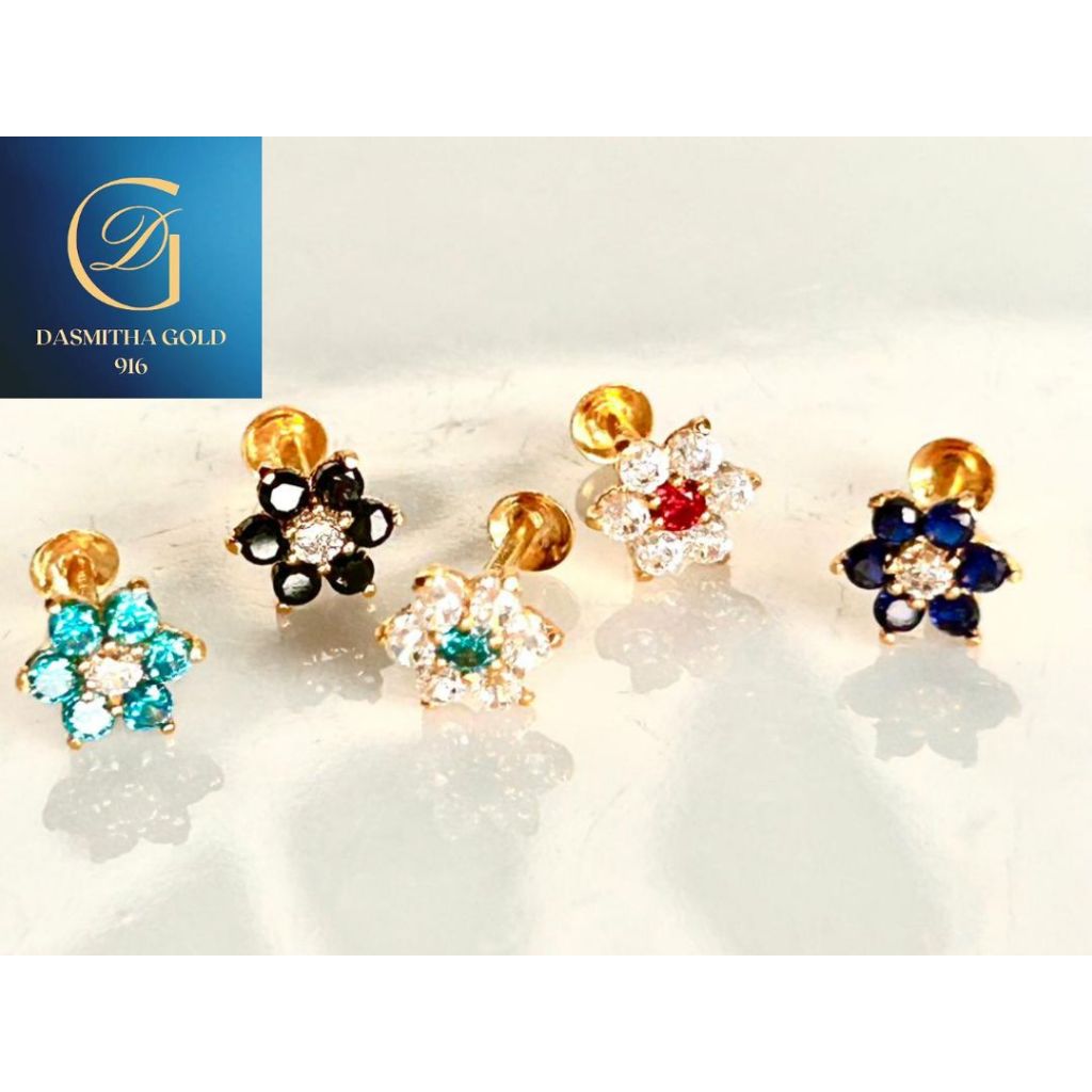 Dasmitha floral design mukuthi 8mm mukuthi | Shopee Malaysia
