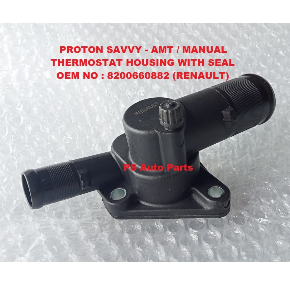 Proton Savvy Thermostat with Housing Assy And Seal OEM 8200660882 ...