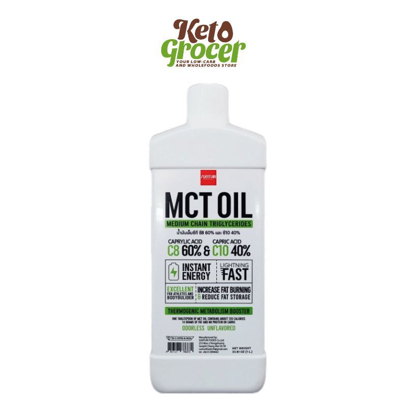 Unflavoured MCT Oil Halal (500ml) - low carb KETO Bulletproof For ...