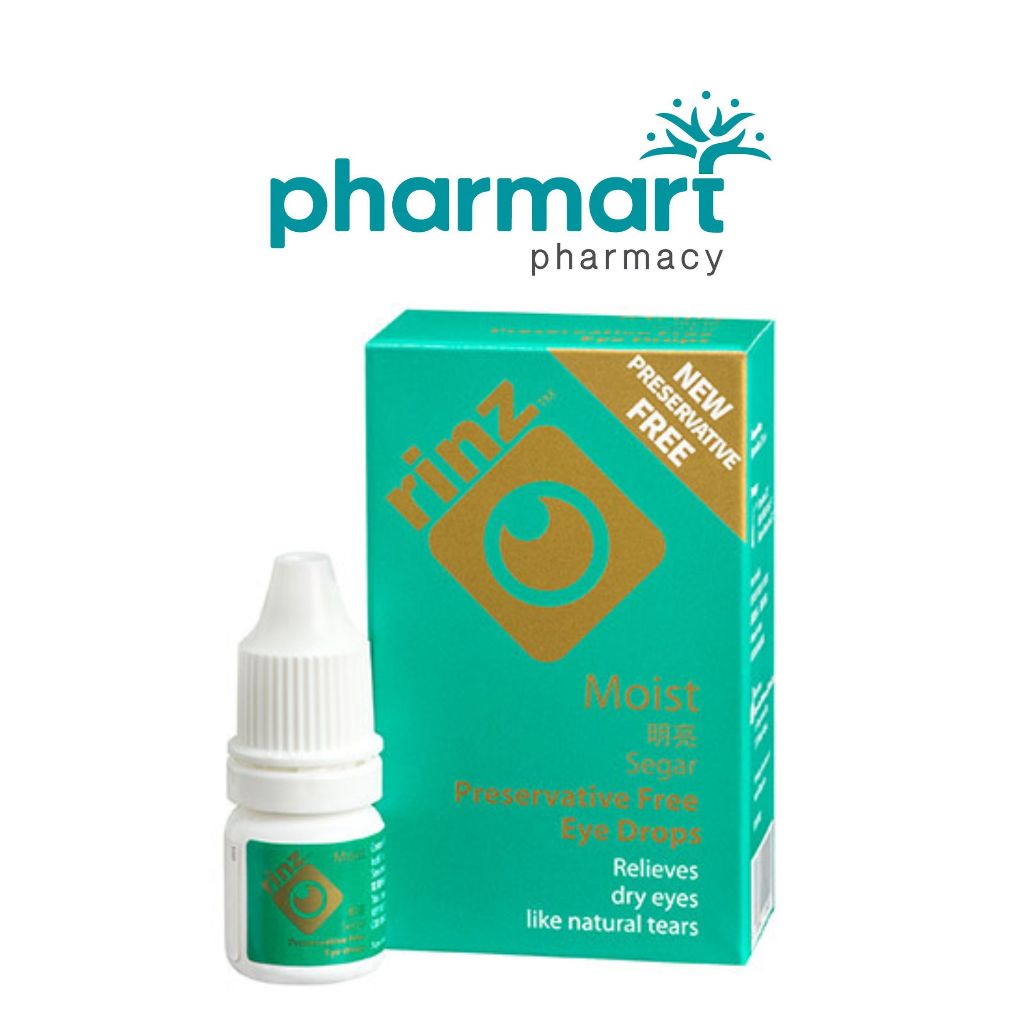 Xepa Rinz Moist Preservatives Free Eye Drops 5ml (EXP 07/2026) | Shopee ...