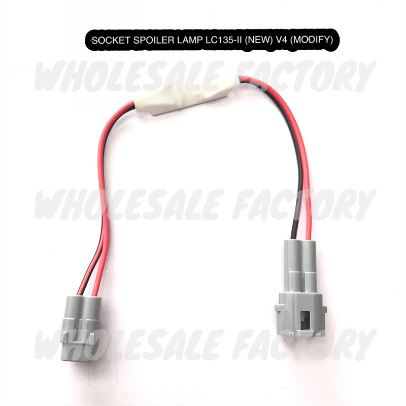 LAMPU CLIP CLIP SOCKET SPOILER LAMP YAMAHA LC135-II (NEW) V4 (MODIFY ...