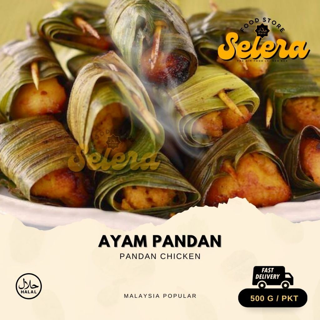 【SELERA】UNIIFOOD AYAM PANDAN RASA ASLI | 15/30pcs | HALAL FOOD | SNACK ...