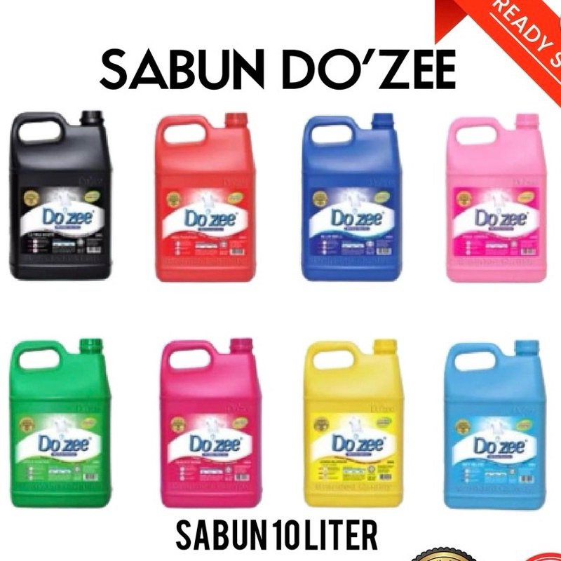 Sabun Pencuci Pakaian Do'zee | Sabun Basuh Baju Halal JAKIM 10kg ...