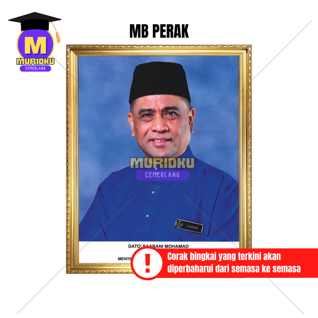 [READY STOCK] Bingkai Potret ,Poster / Gambar Percuma AGONG /PERMAISURI ...