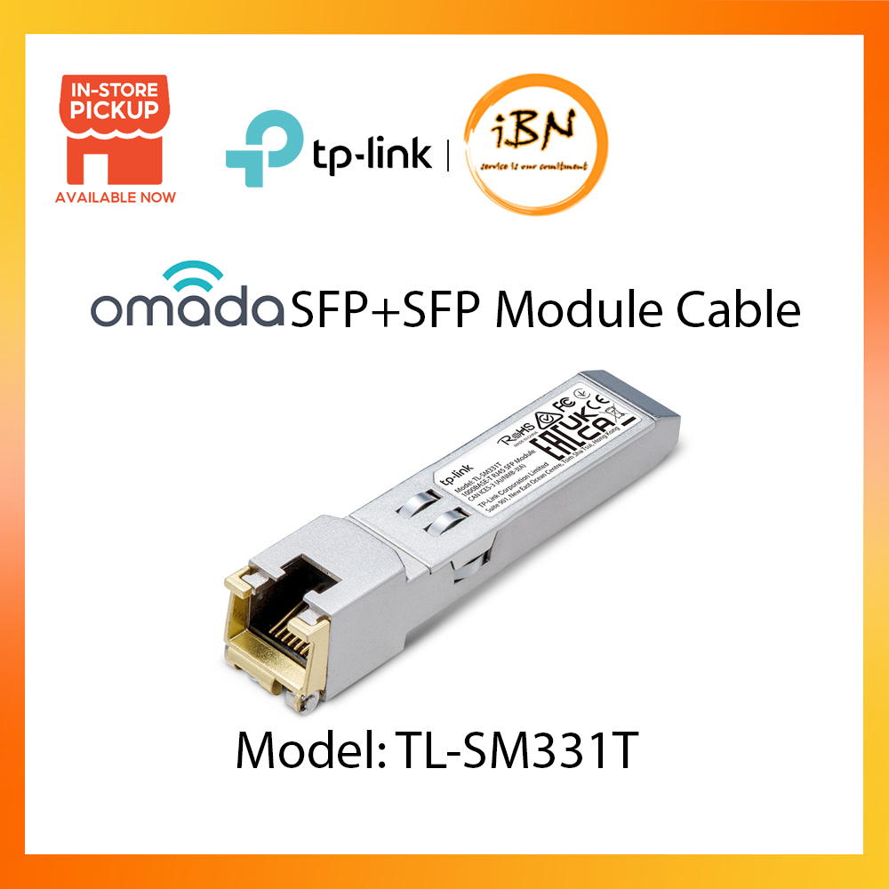 TP-Link TL-SM331T 1000BASE-T RJ45 SFP Module @ IBN | Shopee Malaysia