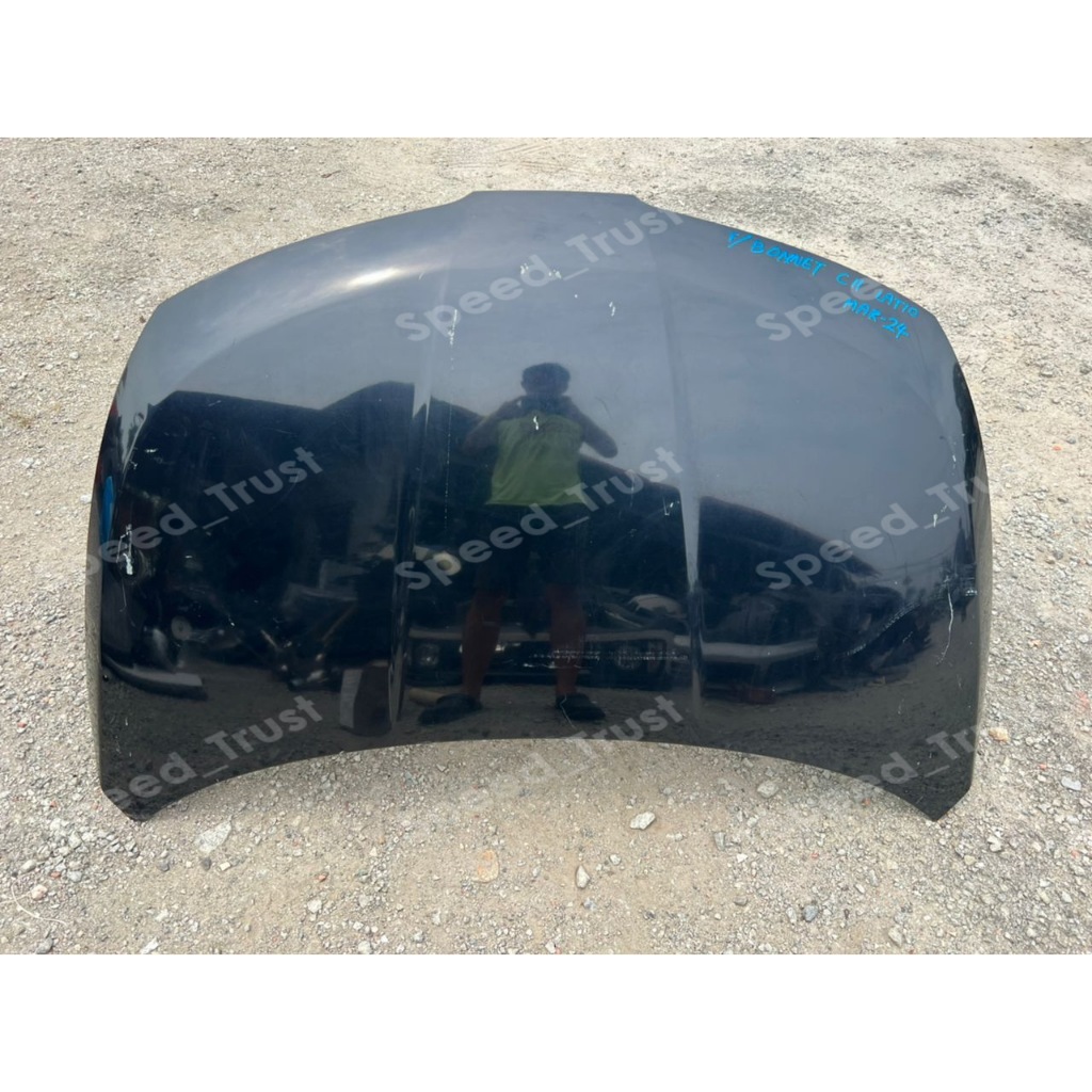 (USED) Original Black Hitam Front Bonnet Bonet Hood Depan Insulator ...