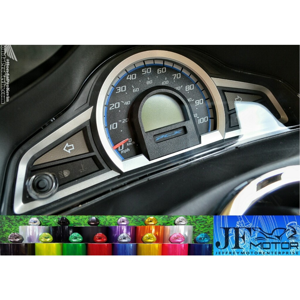 HONDA PCX150/2016 Sticker Tinted Meter Sticker Meter PCX150/2016 Tahun ...