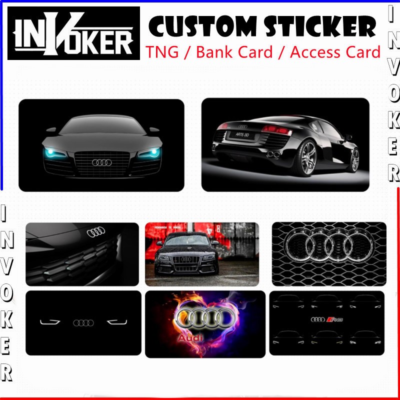 Audi - Touch n Go Card Sticker Cover / TNG CARD Sticker / Bank Card ...