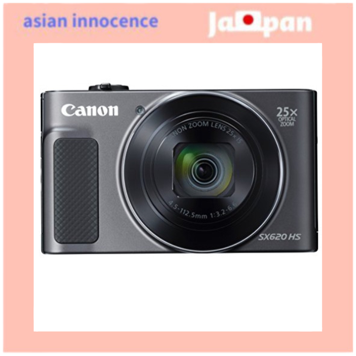Canon Compact Digital Camera PowerShot SX620 HS Black 25x Optical Zoom ...