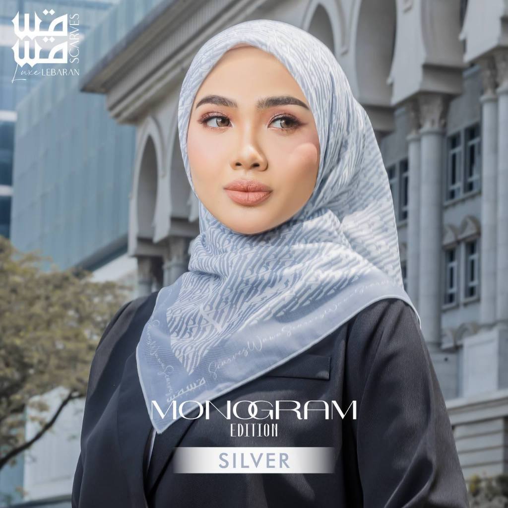 (PRELOVED SAMPLE) Nour & Monogram Collection By Wawa Scarves | Shopee Malaysia