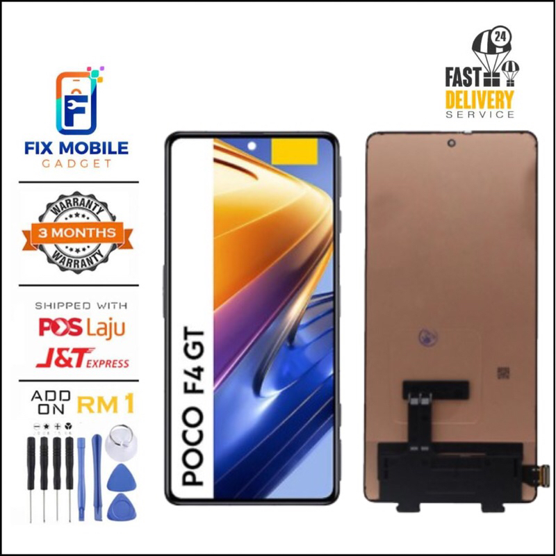 POCO F4 GT TFT LCD TOUCH SCREEN(3 MONTHS WARRANTY) | Shopee Malaysia