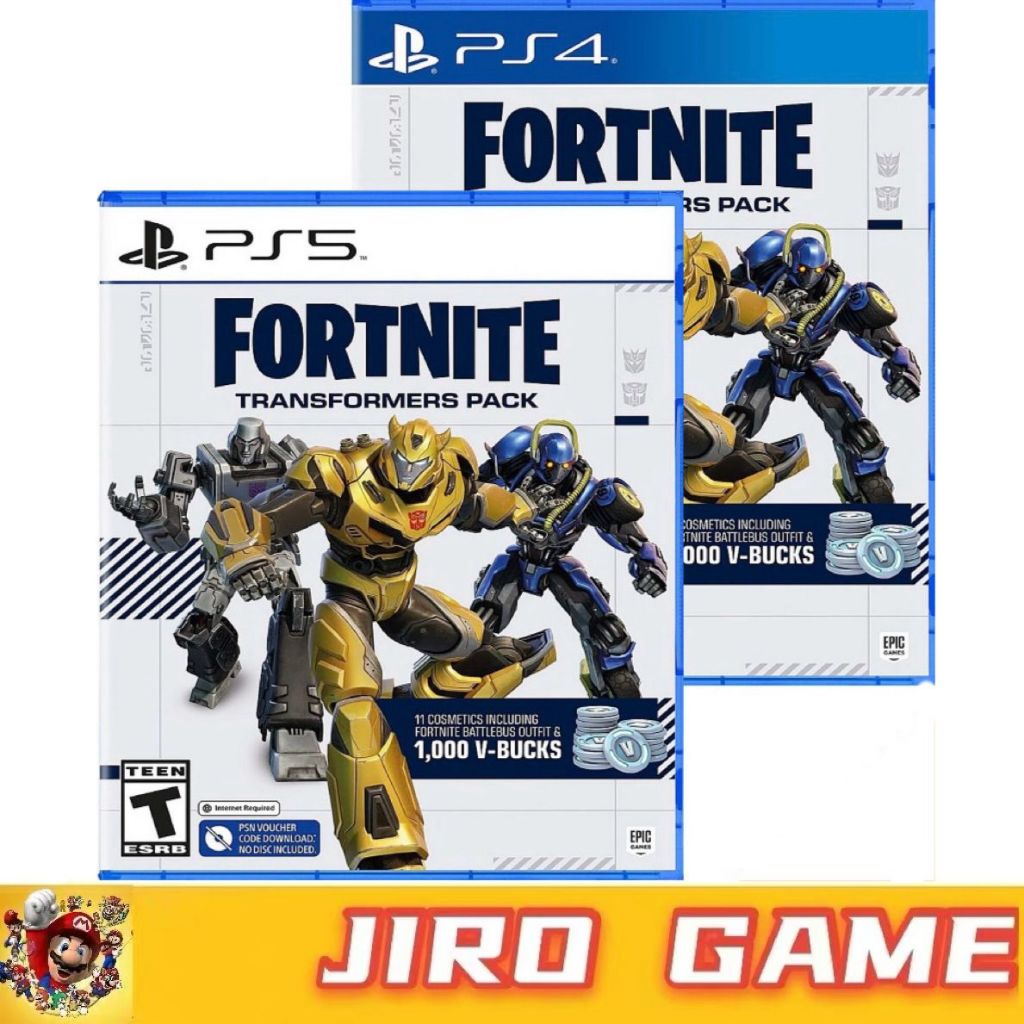 PS4 / PS5 Fortnite Transformers Pack (R2)(English)(Digital Code In Box ...