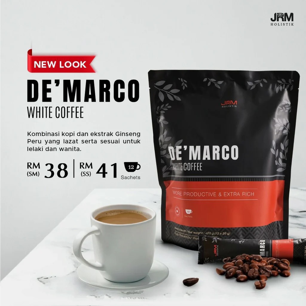 JRM DE MARCO COFFEE JAMU RATU MALAYA (NEW LOOK) | Shopee Malaysia