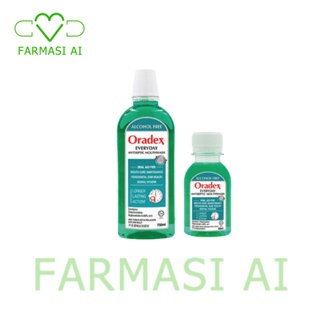 Oradex Everyday Antiseptic Mouthwash 90ml/750ml (Exp date in the ...