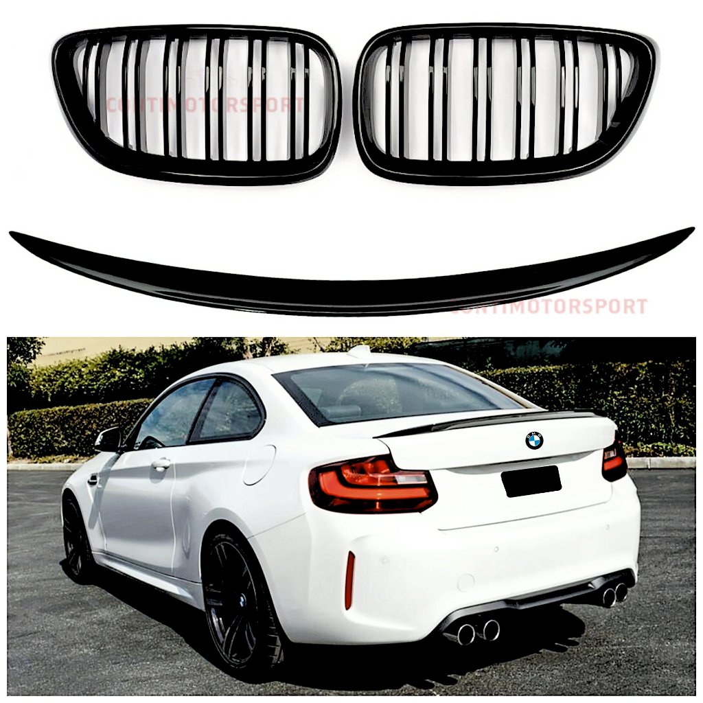 2 SERIES F22 FIT MP REAR COUPE WING SPOILER 218i 220i 228i 230i M240i ...