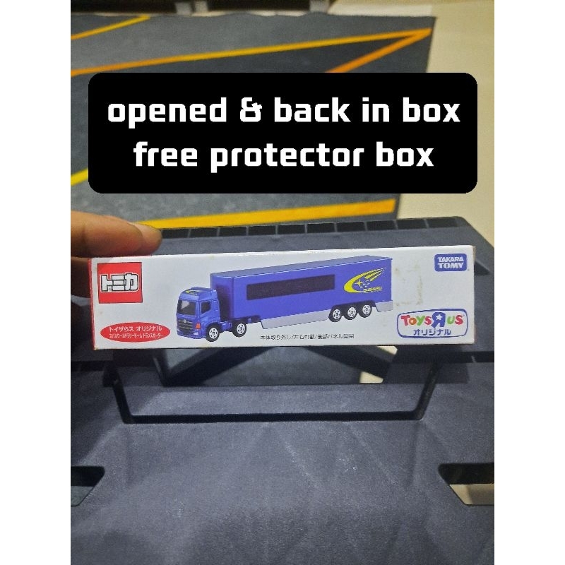 takara tomy tomica transporter subaru racing team hino truck | Shopee ...