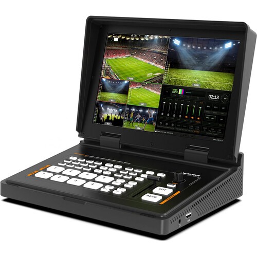 AVMATRIX Shark H4 PLUS 4-Channel HDMI Video Switcher with 10.1" IPS ...