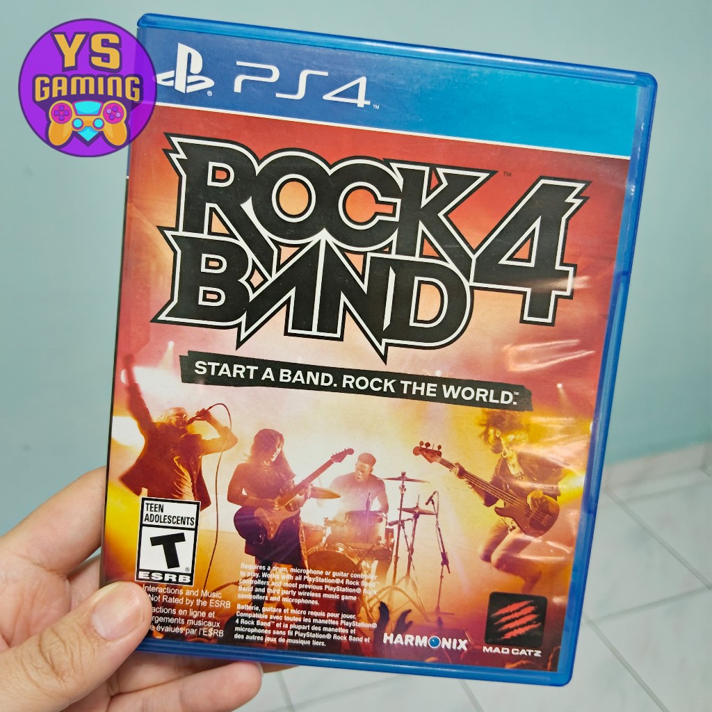 Rock Band 4 PS4 Sony PlayStation 4 [ENG/ USED] | Shopee Malaysia