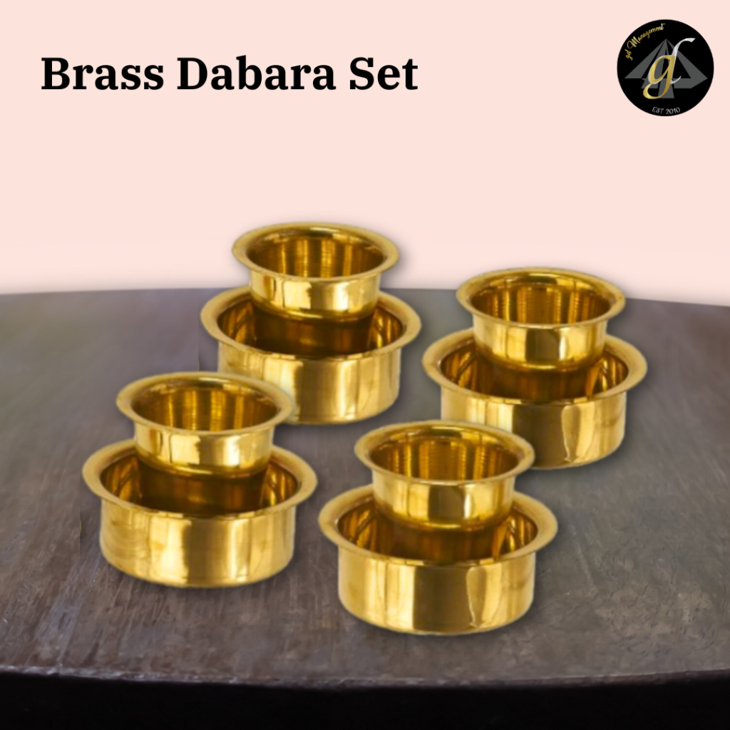 Brass Dabara Set (4pcs in 1 set) GD's Collection | Shopee Malaysia