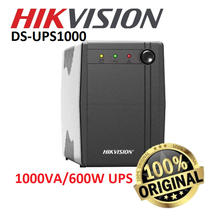 1000VA/600W Hikvision DS-UPS1000 UPS - 1KVA Hikvision UPS With Overload ...