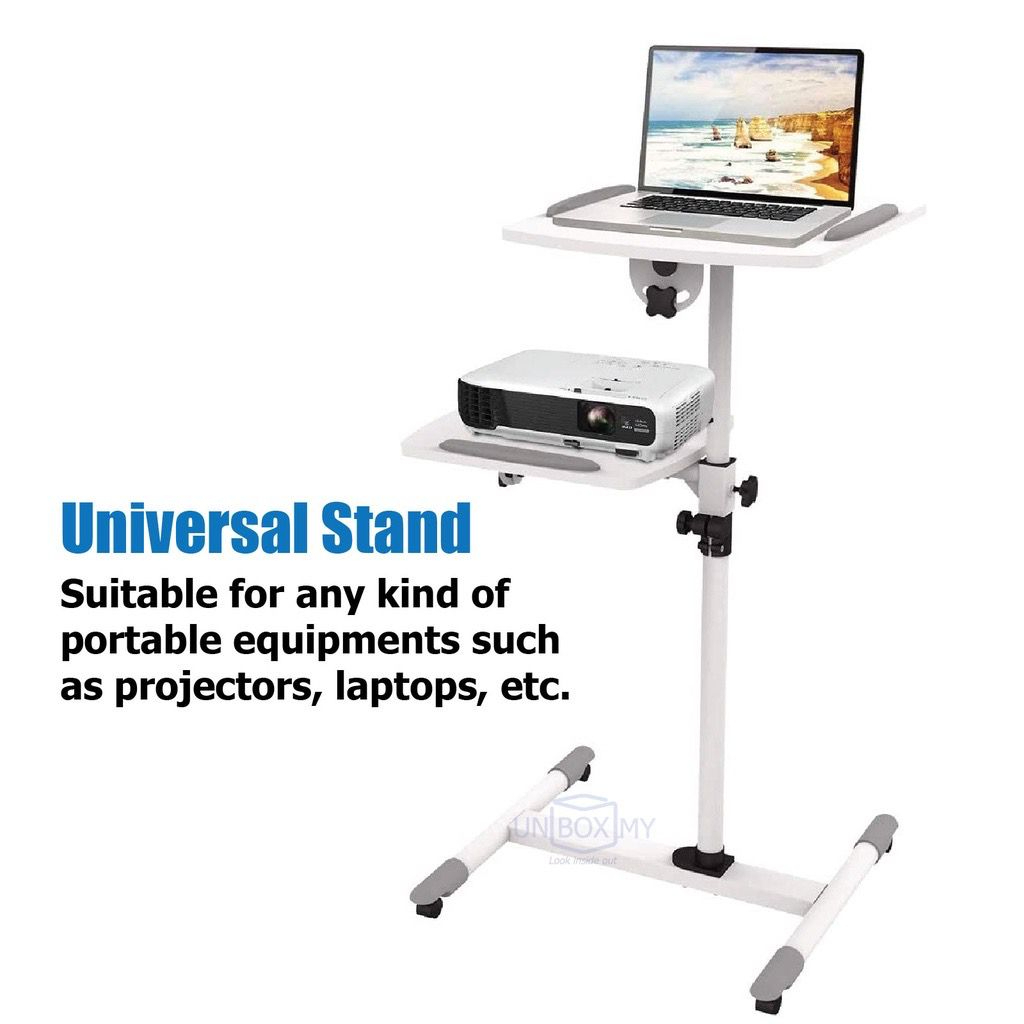 Brateck TS-6A Portable Projector Trolley With Dual Board Projector ...