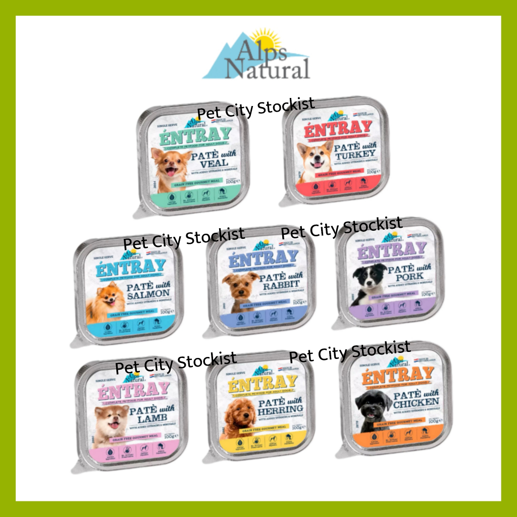 Alps Natural Entray Pate Dog Wet Food # Complete Food # Alu Tray ...