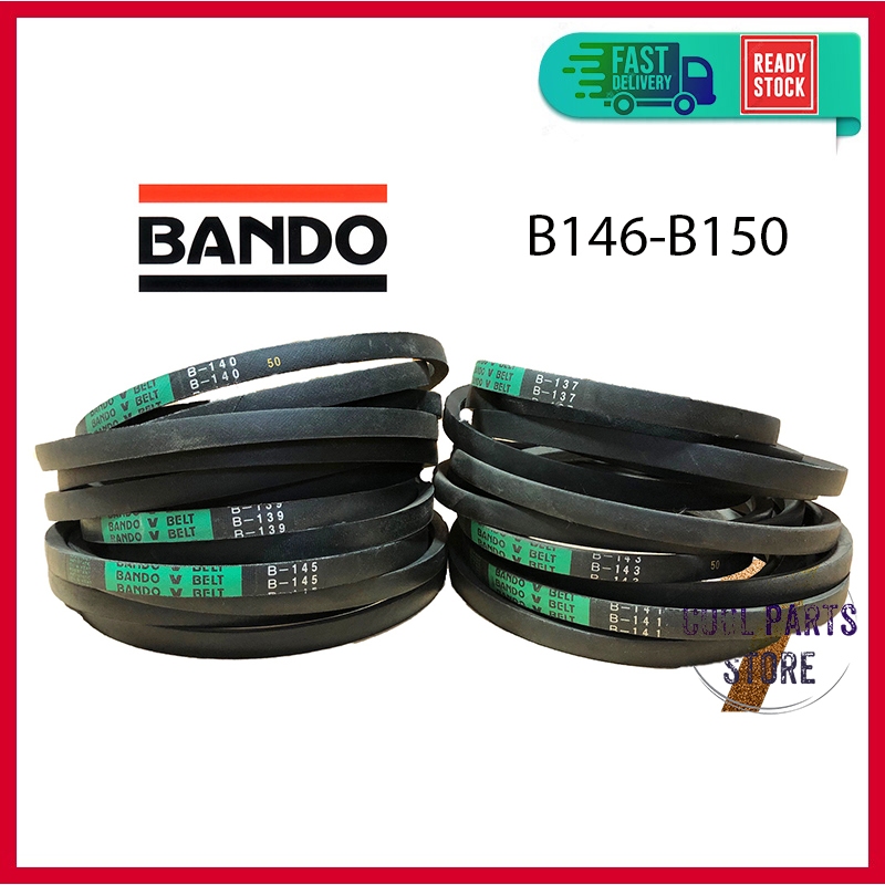 BANDO V Belt B146 B147 B148 B149 B150 Bando V Belt - 100% ORIGINAL ...