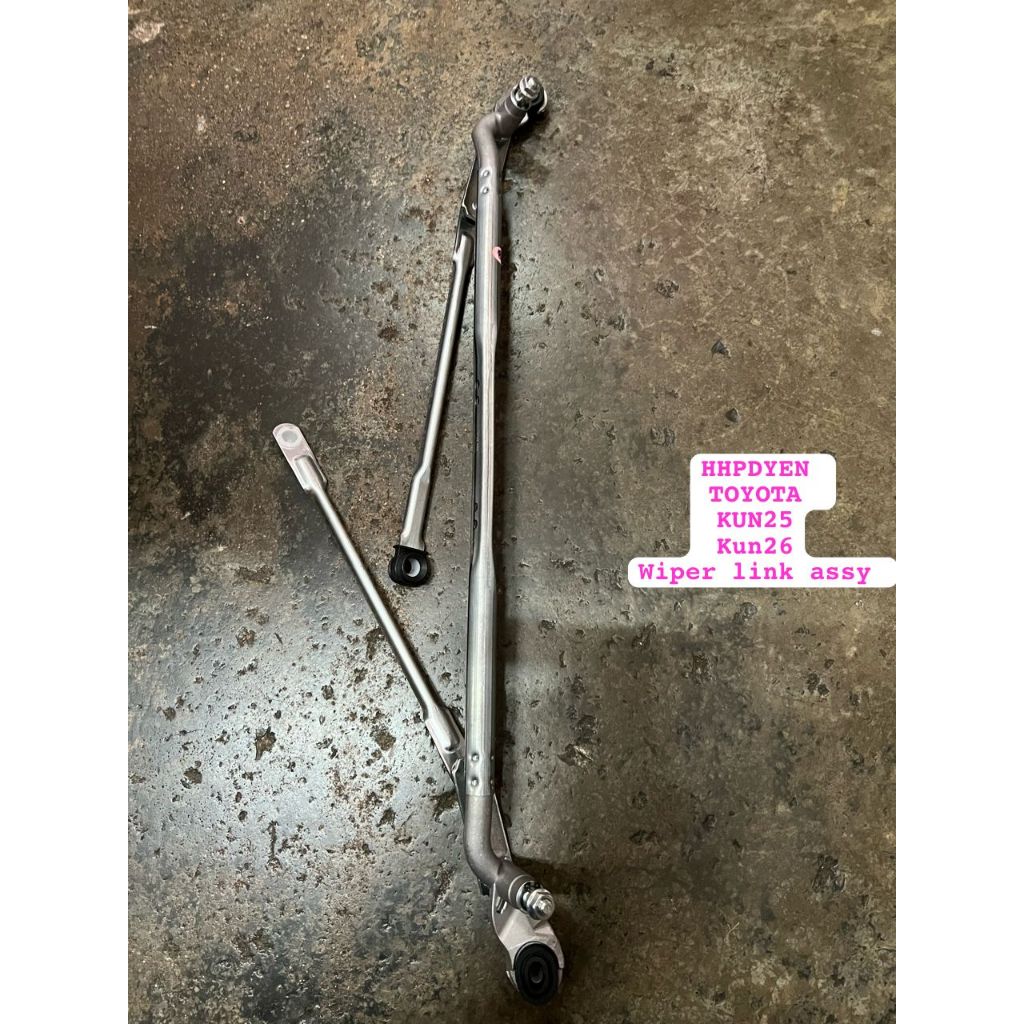 TOYOTA HILUX KUN25, KUN26 FRONT WIPER LINK ASSY (1SET) READY STOCK ...