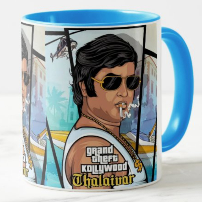 RAJNIKANTH | RAJINIKANTH MUG | COLLAGE | GIFT | MOVIE | OFFICE ...