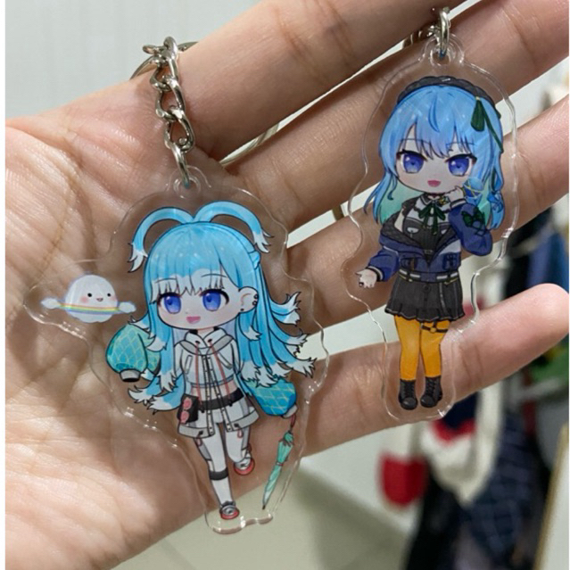 Hololive JP Suisei Hoshimachi ID Kobo Kanaeru Acrylic Keychain Hololive ...