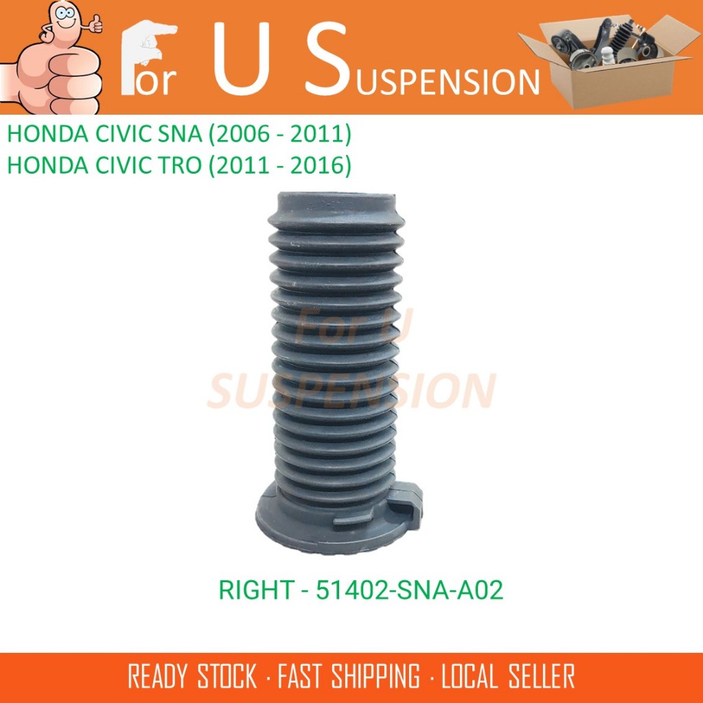 1 PIECE FRONT ABSORBER COVER RIGHT -51402-SNA-A02 HONDA CIVIC SNA (2006 ...