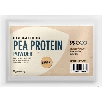Proco Pea Protein Powder, Original, Cacao | 25g | Zero sweetener ...