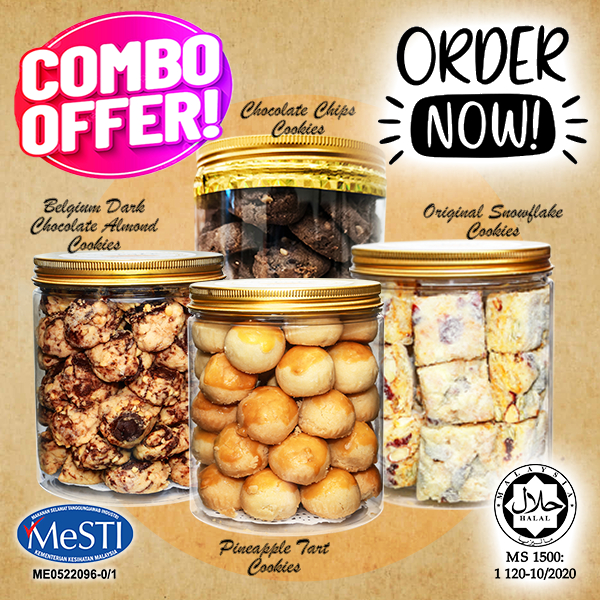 Aibake Combo Cookies (4 tin) | Shopee Malaysia
