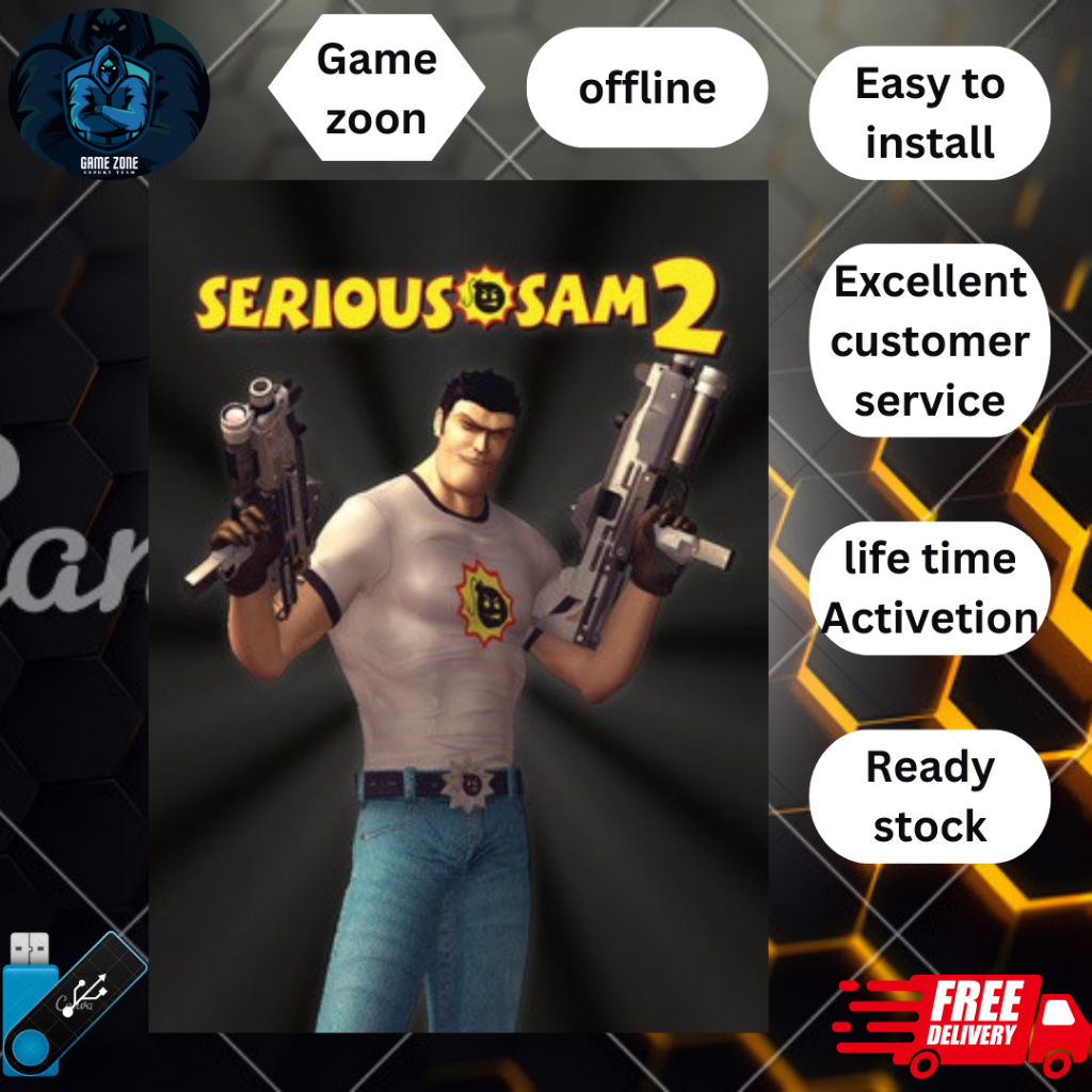 [PC Game] Serious Sam 2 - Offline Pendrive | Shopee Malaysia