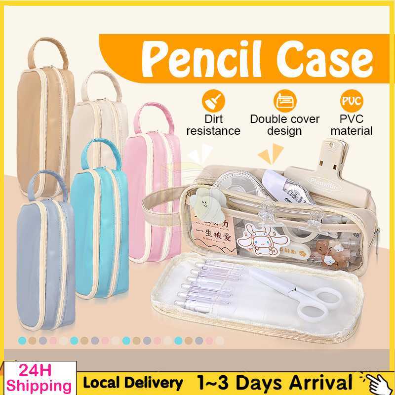 🔥Multifunction Pencil Case Large Capacity Pencil Box INS Korean Simple ...