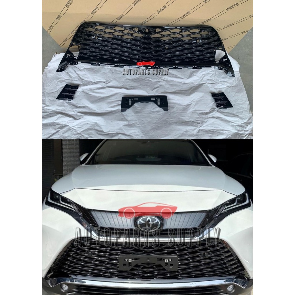 ORIGINAL TOYOTA HARRIER XU80 2021 - 2024 FRONT GRILLE (HONEY COMB ...