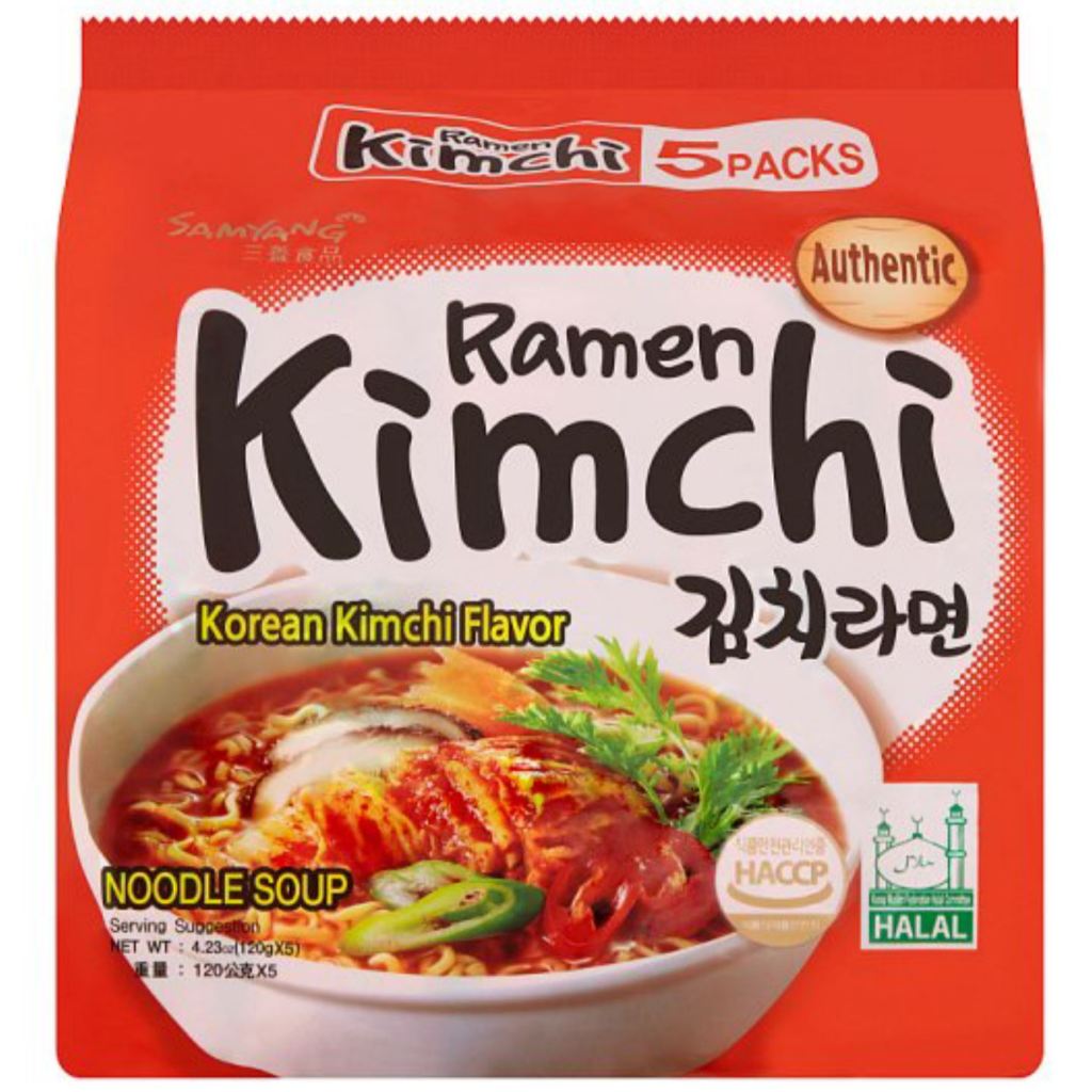 SAMYANG SEDAP KIMCHI RAMEN (5X120G) | Shopee Malaysia