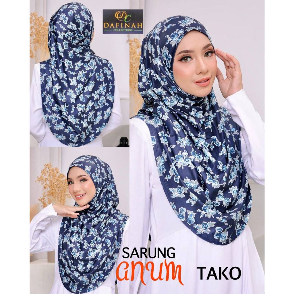 tudung sarung instant versi raya berdagu dan boleh sorok tudung anum ...