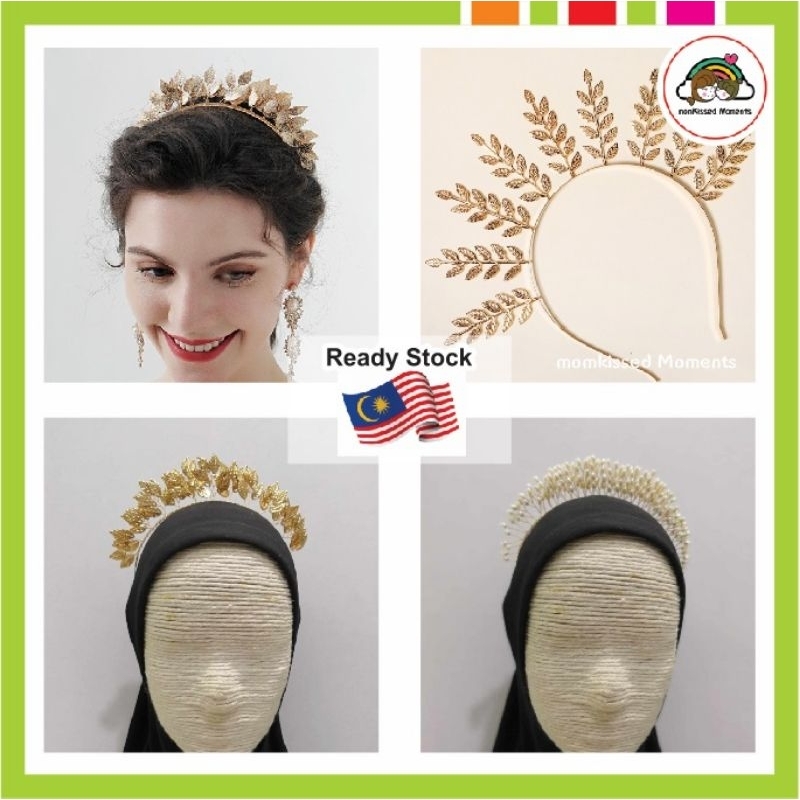 🎀Msia🇲🇾Stock🎀 Vintage Hairband Headband Woman Cekak Rambut Besi Cekak ...