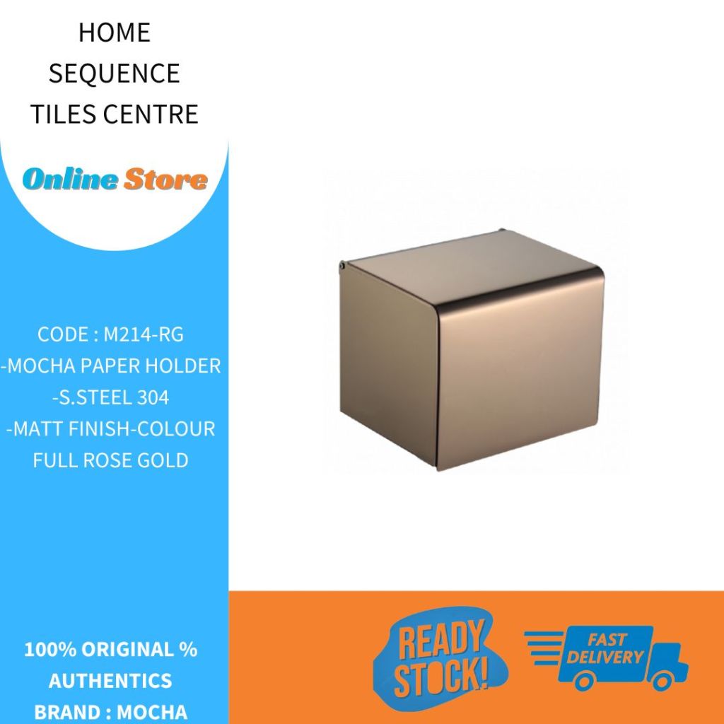 M214-RG / M217-BL MOCHA PAPER HOLDER MATT FINISH | Shopee Malaysia