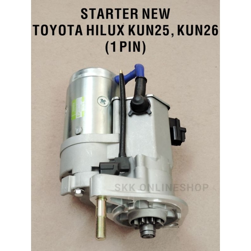STARTER NEW TOYOTA HILUX 2.5 KUN25, 3.0 KUN26 (10T) AT/MT | Shopee Malaysia
