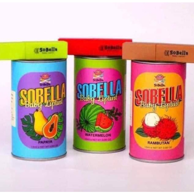 ⭐Sobella Lip Glow Merdeka/Sobella Tasty Raya( Mommy Size )/SOBELLA ...