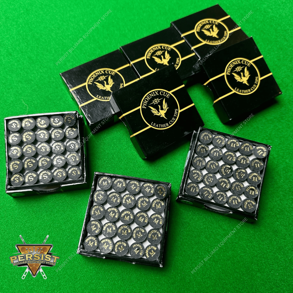 Phoenix Black Cue Tip - 11mm - Snooker Tip Snooker Accessories ...