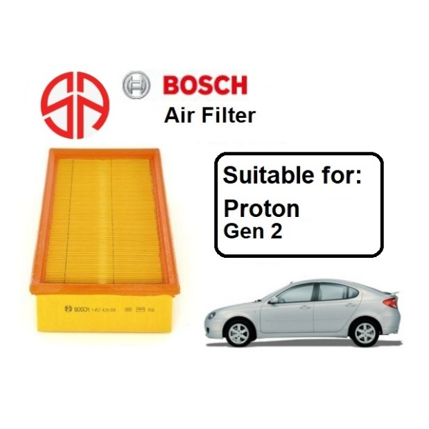Gen2 Air Filter Bosch Proton PW811941 0986AF2142 S4PH S4PE Proton Gen 2 ...