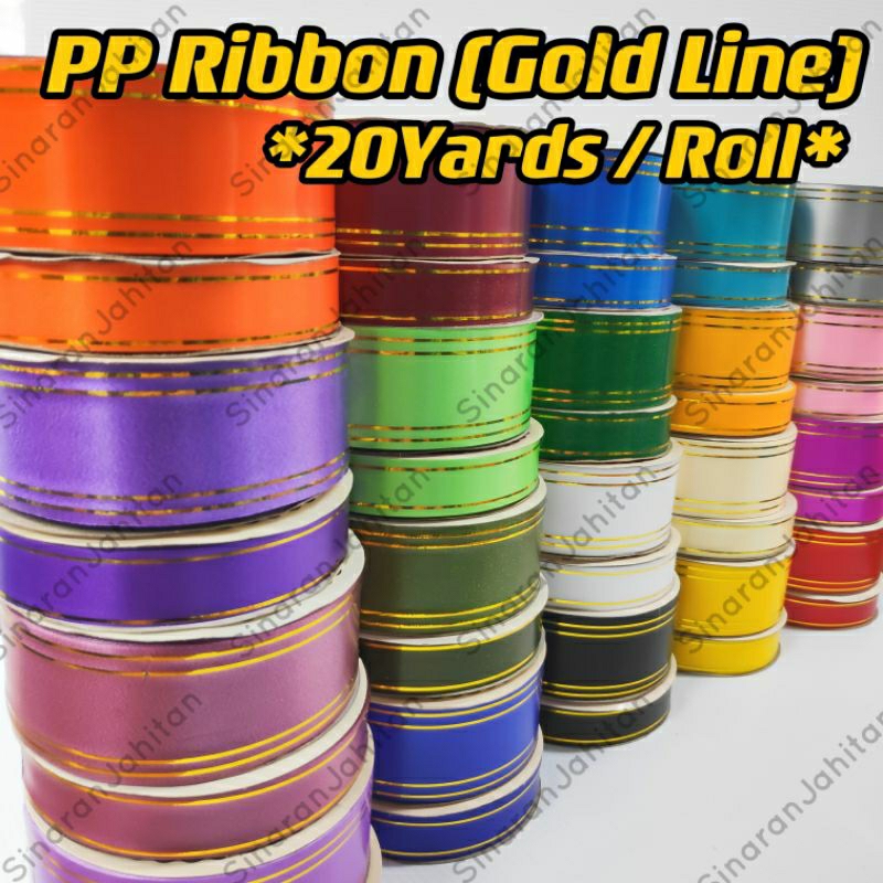 (20 Yards)PP Ribbon / Ribbon Polypropylene / Riben PP | Shopee Malaysia